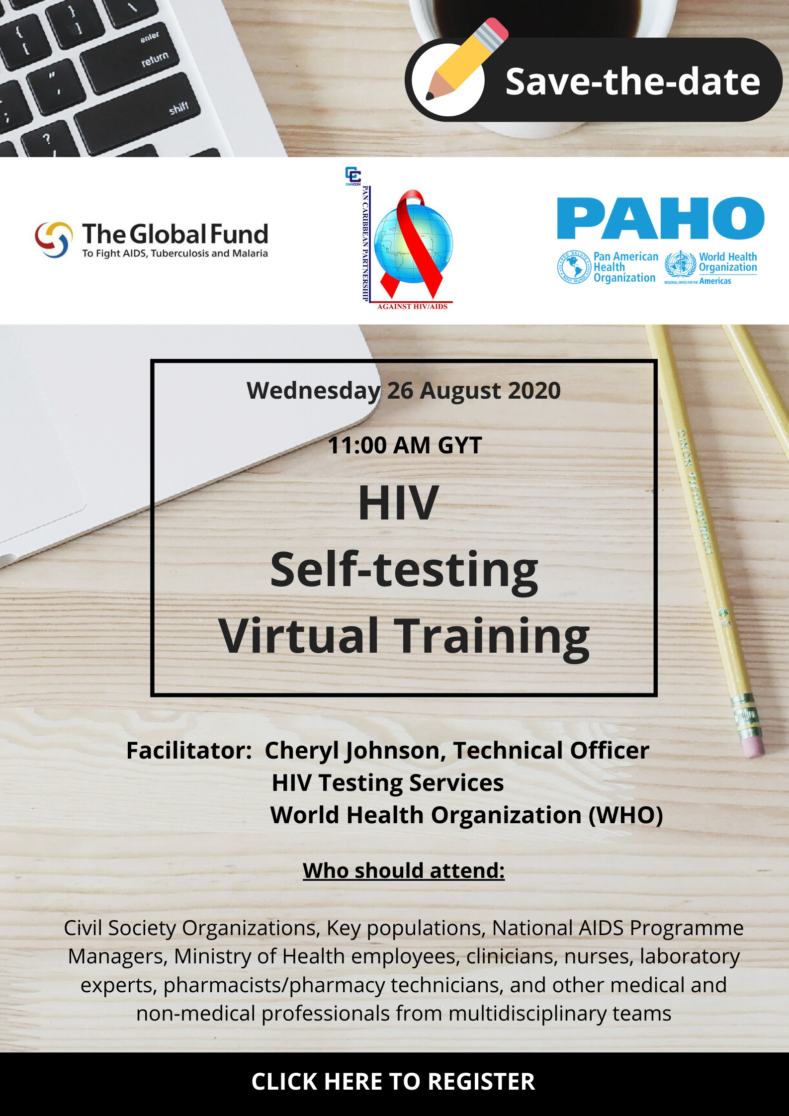 HIV Self-testing Virtual Training – PANCAP