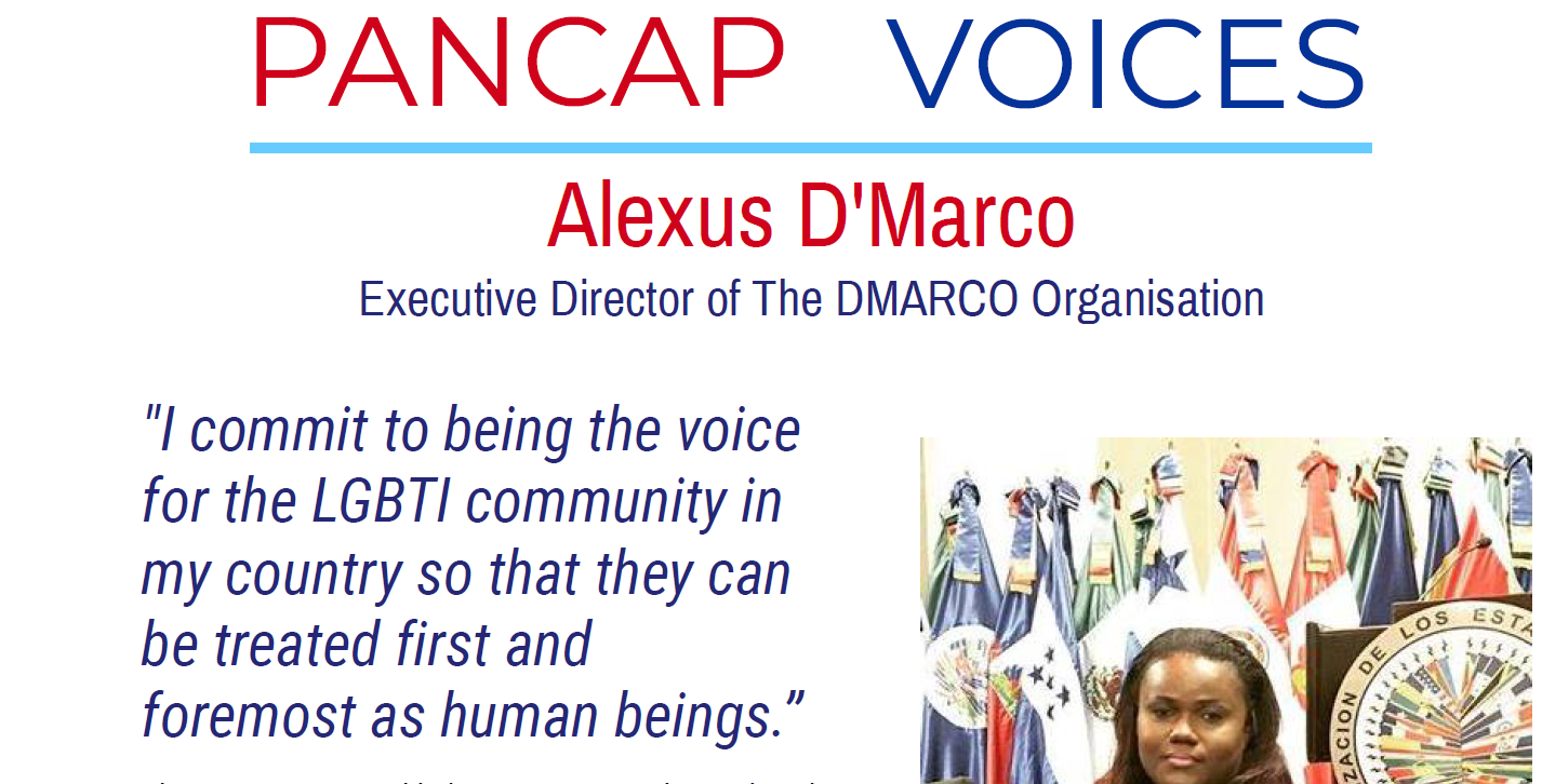 Alexus D’Marco – Executive Director of The DMARCO Organisation – PANCAP