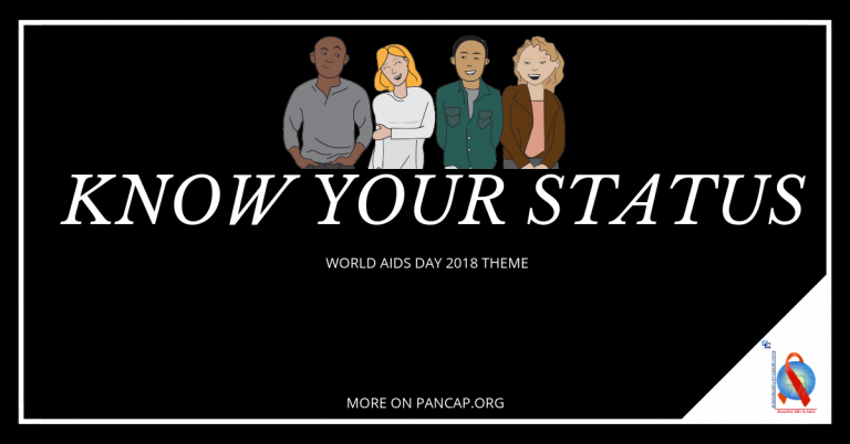 World AIDS Day 2018 Theme Announced – “Know Your Status” – PANCAP